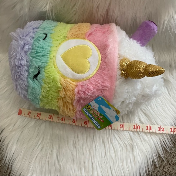 Squishable | Toys | Squishable Mini Rainbow Unicorn Latte Plush | Poshmark